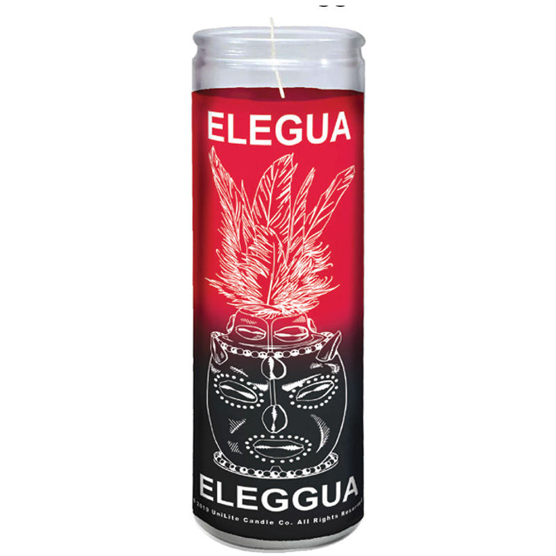 Elegua Orisha, Orisha Eleggua, Red and Black | UNILITE CANDLES