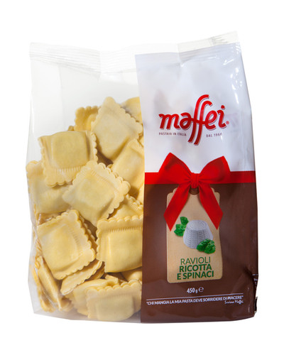 Maffei Ravioli Ricotta e Spinaci 450g | Market Casa Italia