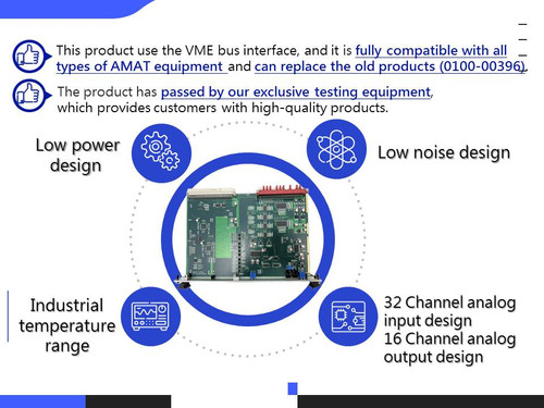 0100-00396 0100-20100 0110-01758 PCB, ANALOG IO ASSY | G Semi
