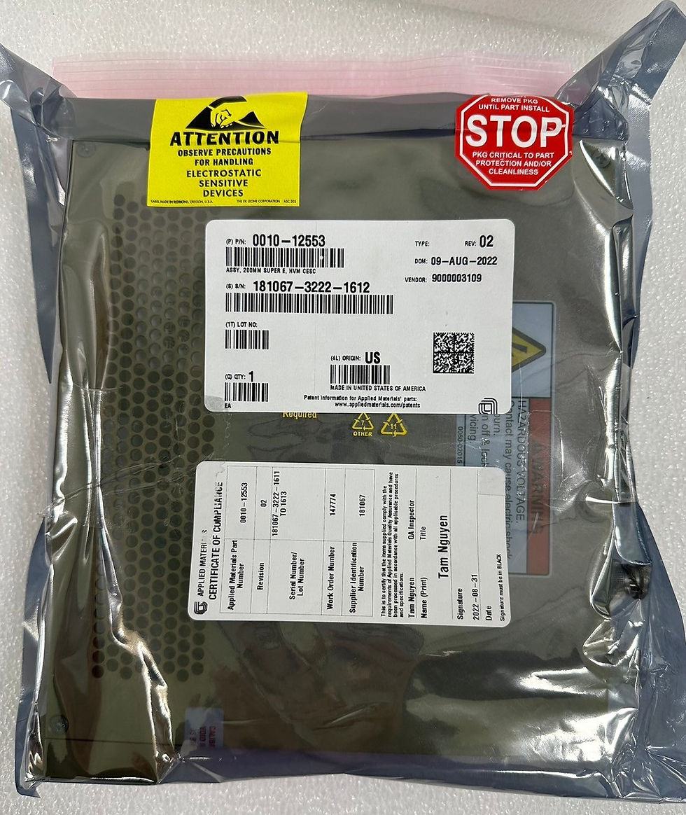 ＞Spare Parts (Applied Materials (AMAT) ) | G Semi