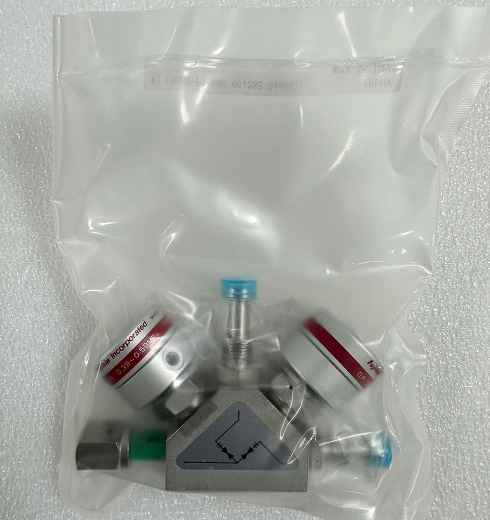 WJ-FBSDV-PA-AMR SS-316L BLOCK VALVE 1/4MMF NC+NC 150C F01886 | G Semi