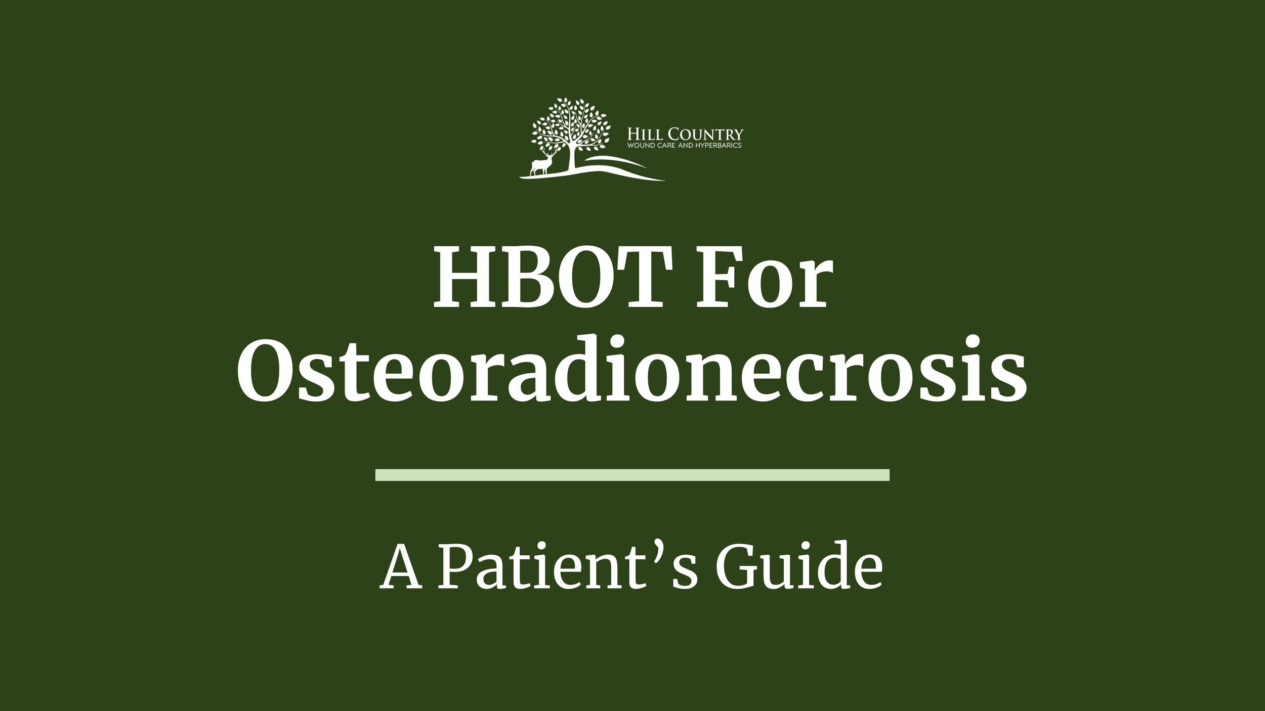 What to Expect During HBOT for Osteoradionecrosis | Patient Guide ...