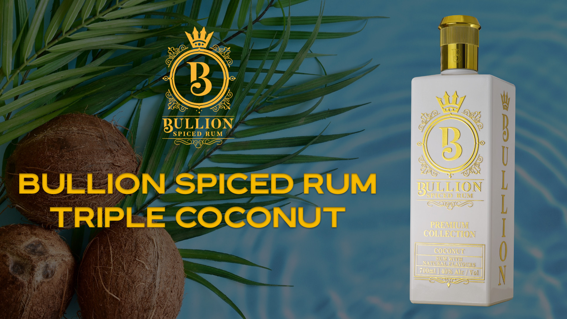 Bullion Spiced Rum Coconut Edition 70cl 40% alc / Vol | Bullion Rum