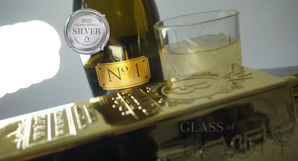 Glass Of Bubbly - Bullion Rum Golden Cocktail