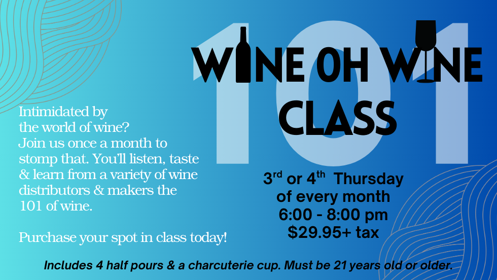 Wine 101 Class | Board In Birmingham