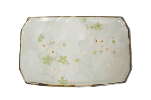 2 PCS OF JAPANES RECT PLATE - 8.5"*5.75 日本製壽司盤 | iHome-houseware