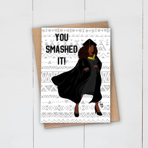 You Smashed It! | Graduation | Greetings Card | eclecticgift