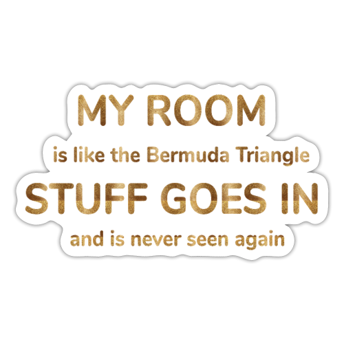 Bermuda Triangle Room Sticker | Bermuda Gift Baskets