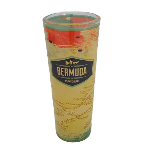 Bermuda Vintage Map Shooter | Bermuda Gift Baskets