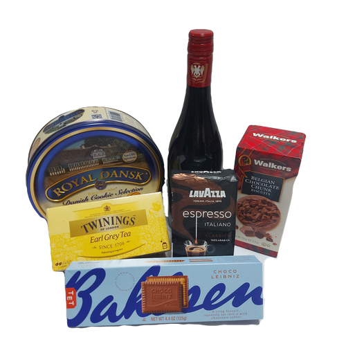 Holiday Wine Tea Coffee | Bermuda Gift Baskets