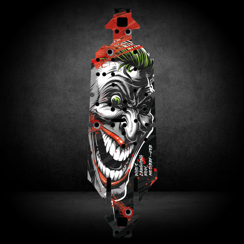 New Joker Chassis Skin Protector Kraton V5 LWB | ARRMA Skinz