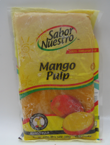 Frozen Sabor Nuestro - Mango Pulp - 14 Oz Pack | Alessio Foods