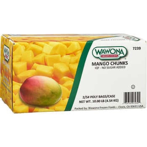 Frozen Mango Chunks Box (19lb) | Alessio Foods