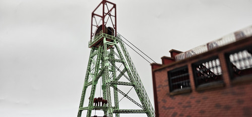 OO Bersham Colliery Headstock kit | Modelux