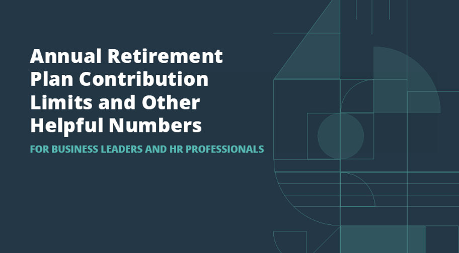 2025 Contribution Limits