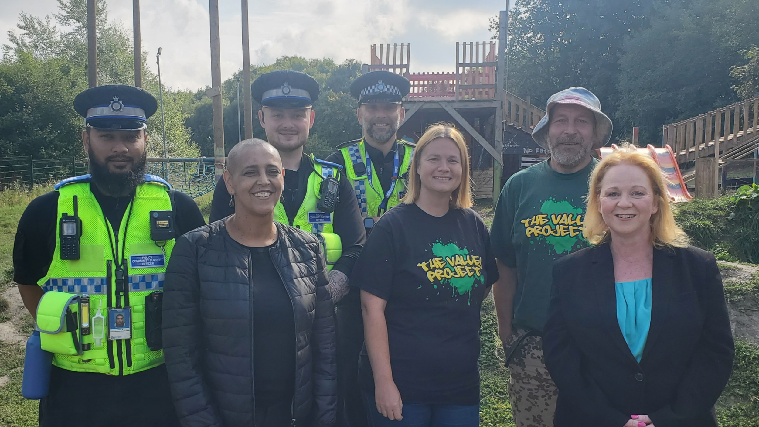 Judith hosts street walk with Deputy Mayor Alison Lowe