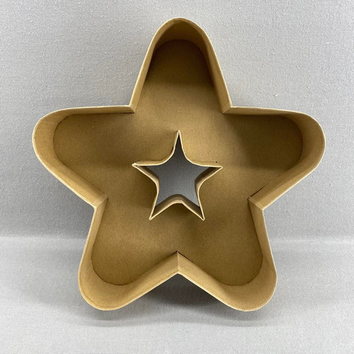 Handmade Cardboard Fillable Shape Box Star Donut | Zoda House Party