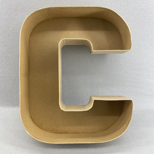 Handmade Cardboard Fillable Letter Box - C | Zoda House Party