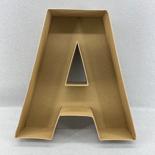 Handmade Cardboard Fillable Letter Box - A | Zoda House Party