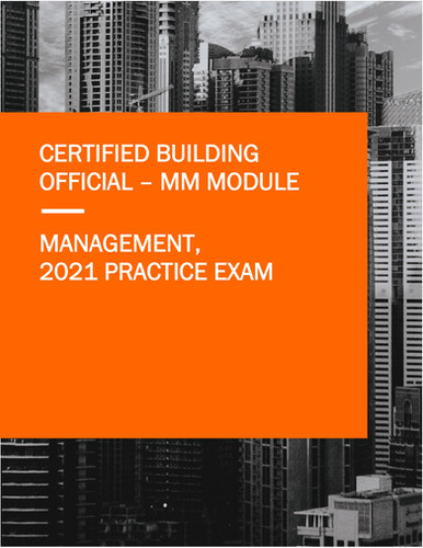 2021 Certified Building Official (MM) - Practice Exam | Building Code ...