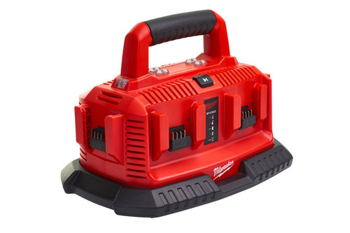 Milwaukee M14™ - M18™ Multibay Charger 110v | Red Tool Superstore