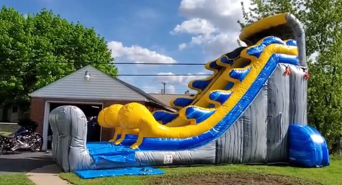 18 Ft. WAVE WATER SLIDE | Airway Inflatables