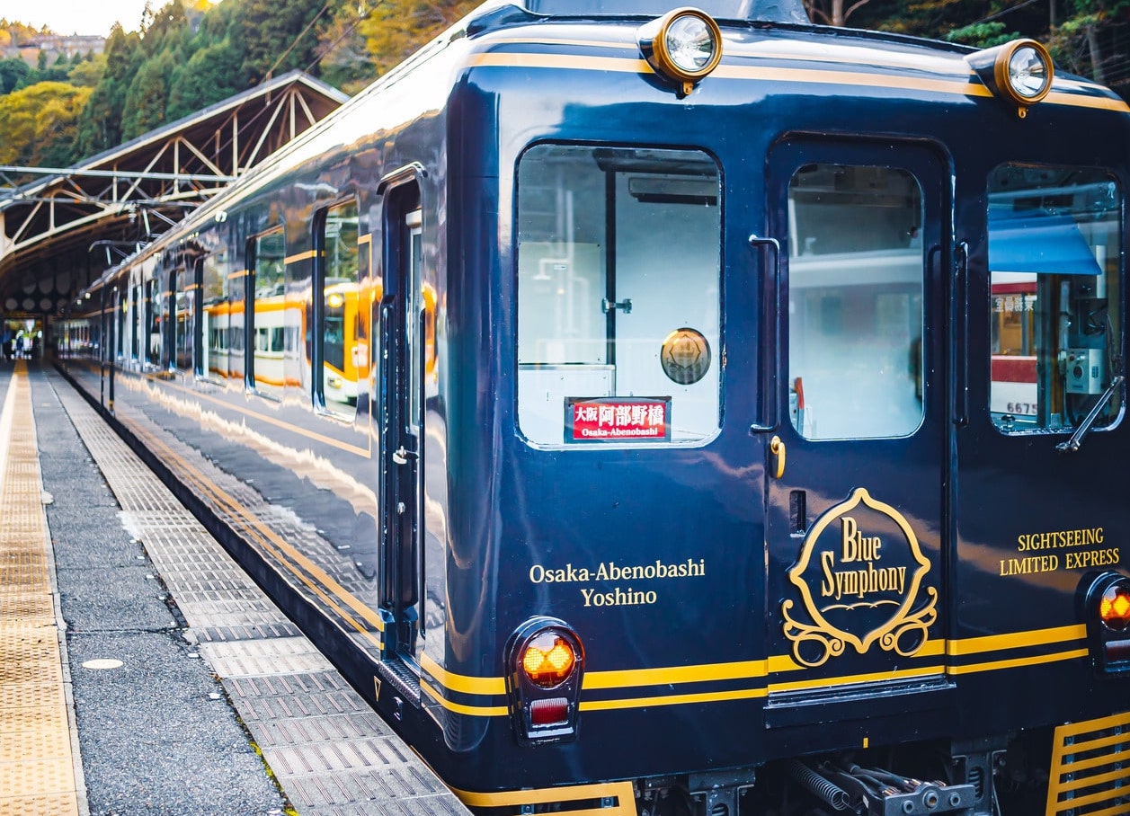 To Yoshino on the Blue Symphony Express | Travel From Osaka To Nara ...