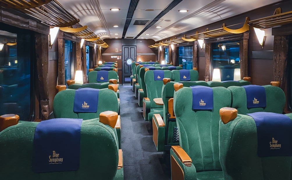 To Yoshino on the Blue Symphony Express | Travel From Osaka To Nara ...