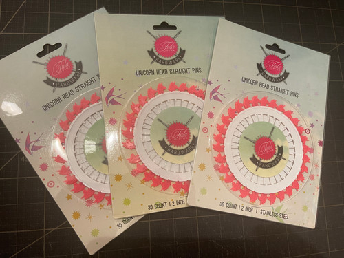 Tula Pink Hardware Unicorn Pins 30 | Adam Sews