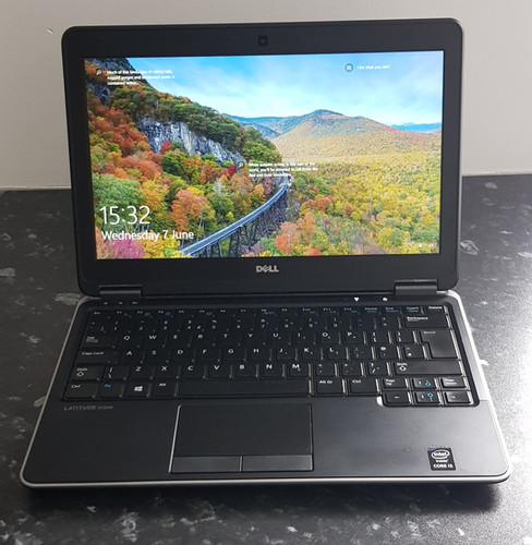 Dell Lattitude 7240, Windows 10, 4GB RAM, 128GB SSD, 12.5" Screen ...