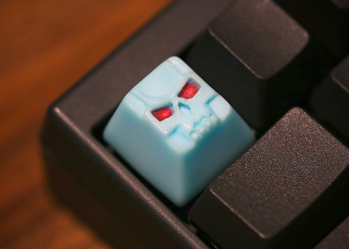 Clack Factory Cold Hearted Skull for Topre | EliteKeyboards