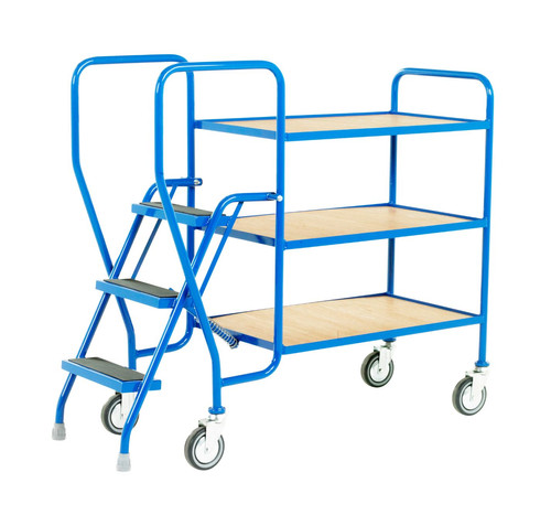 Step Tray Trolleys – 3 Step | Nationwide Handling
