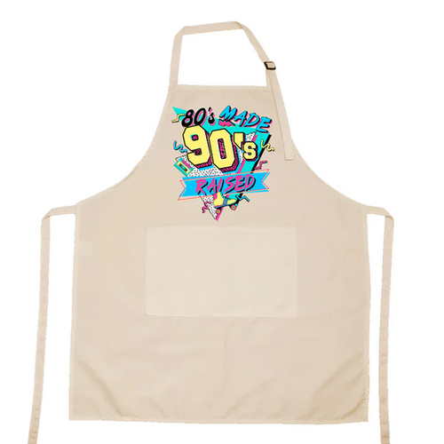 80s made 90s raised Apron | barrybados