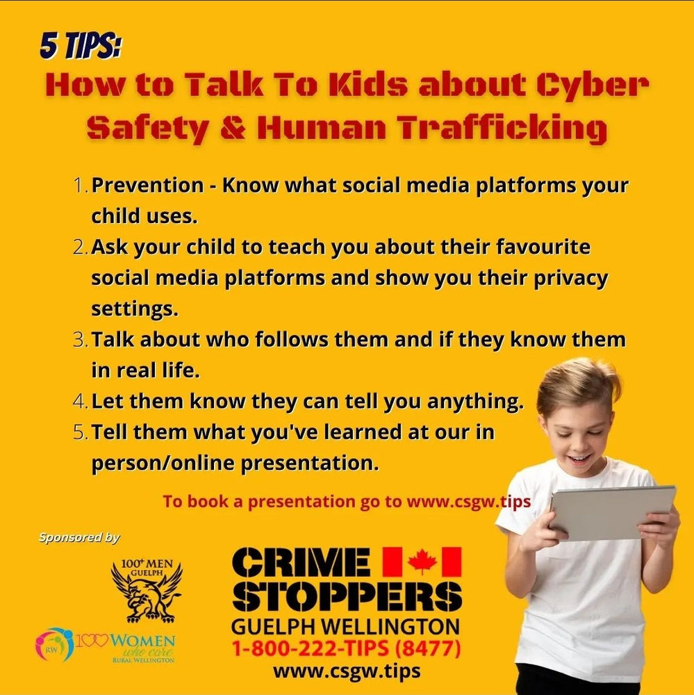 How To Protect Children and Talk About Cyber Safety & Human Trafficking ...