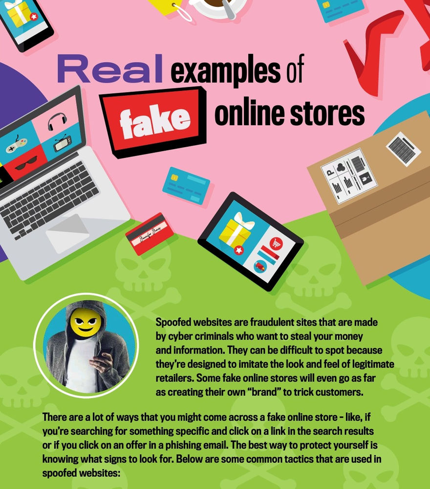 Real Examples of Fake Online Stores | Project #Engage416