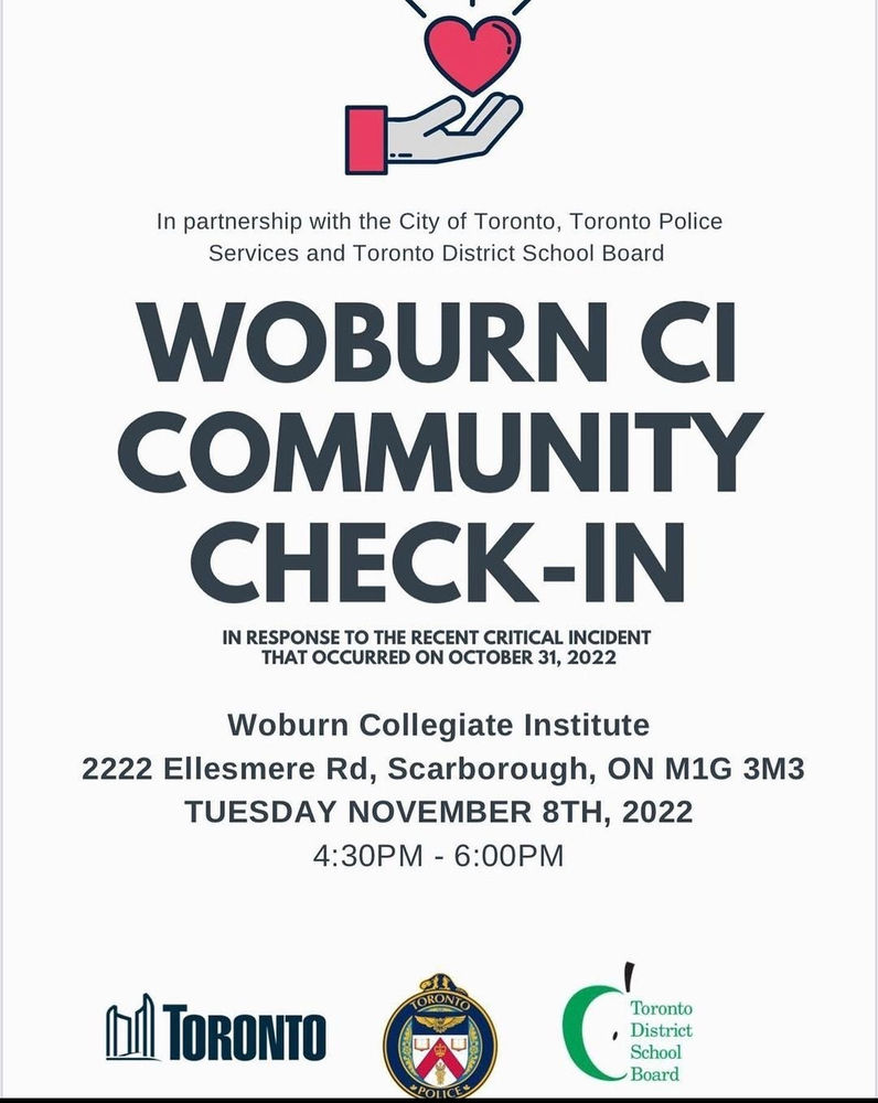 Woburn CI Community Check-in | Project #Engage416