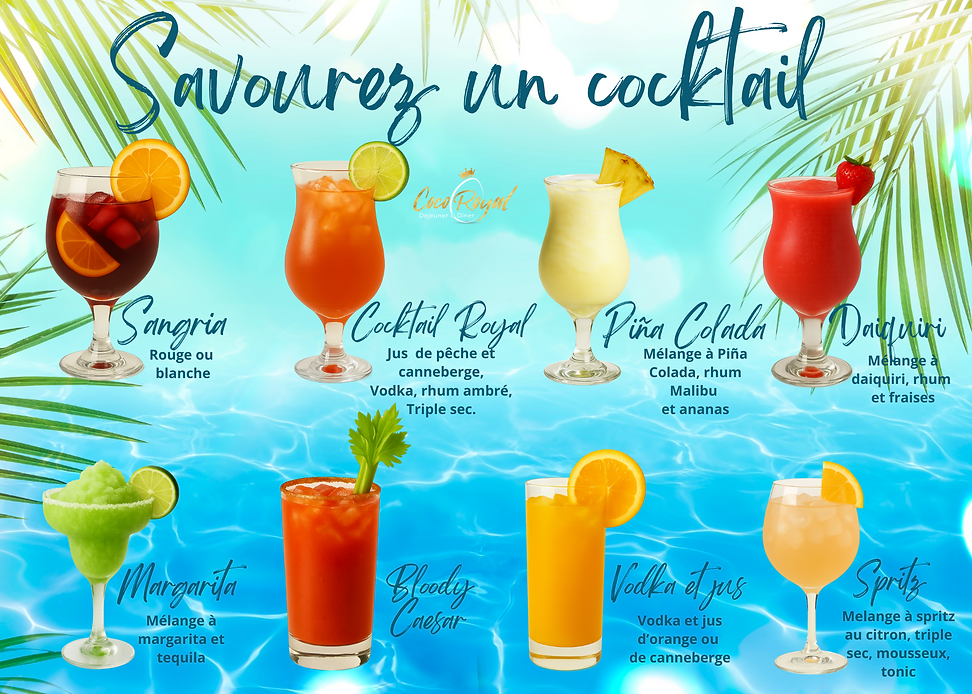 Menu salle à manger | CocoRoyal