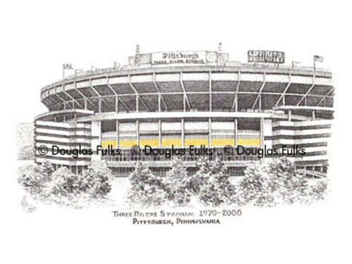 Three Rivers Stadium, Print | douglasfulks