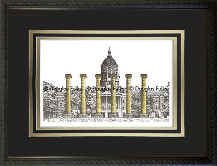 MU Columns, Framed | douglasfulks