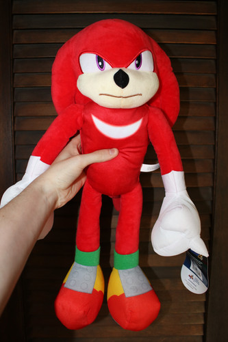 Giant Knuckles Sonic Plush Toy | Arcade Warrior