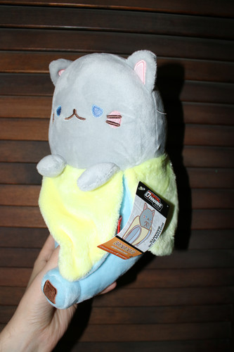 Russian Blue Bananya Plush Toy Arcade Warrior