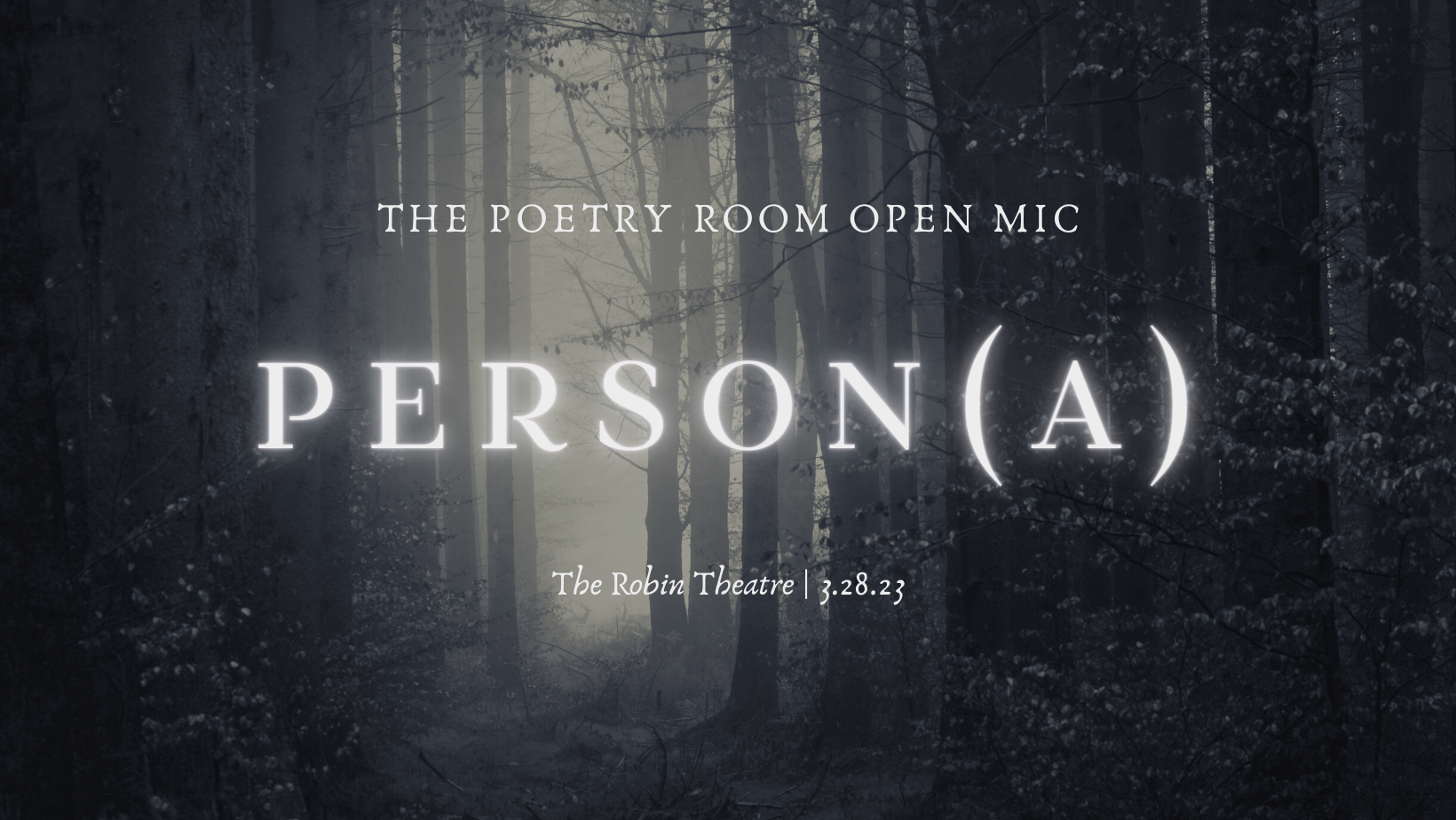 The Poetry Room Open Mic: March 2023 | The Robin