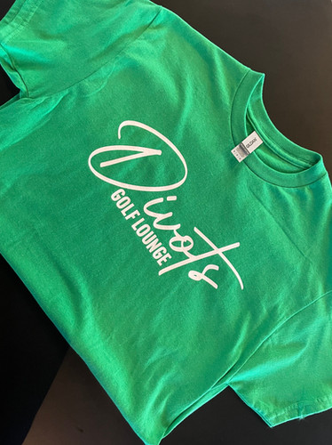 Classic Logo Green Shirt | Divots Golf Lounge