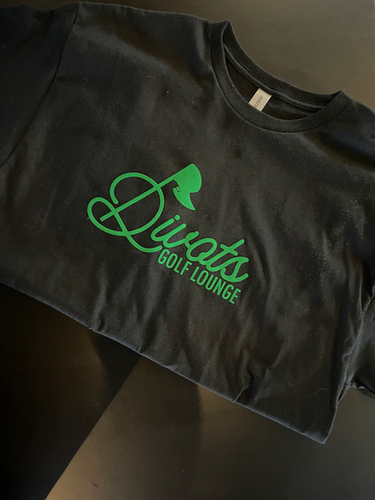Flag Logo Tshirt - Size XL | Divots Golf Lounge
