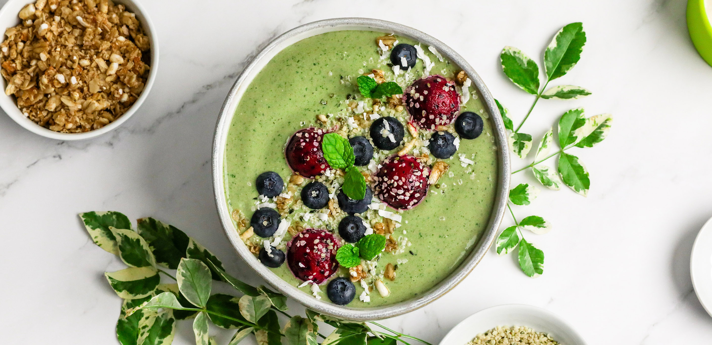 RECIPE: MATCHA TOFU PROTEIN BOWL - Silken Tofu I Mori-Nu