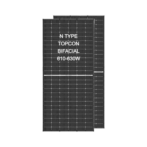 High Efficiency Topcon Bifacial Solar Panels 610w 620w 630w N-Type ...