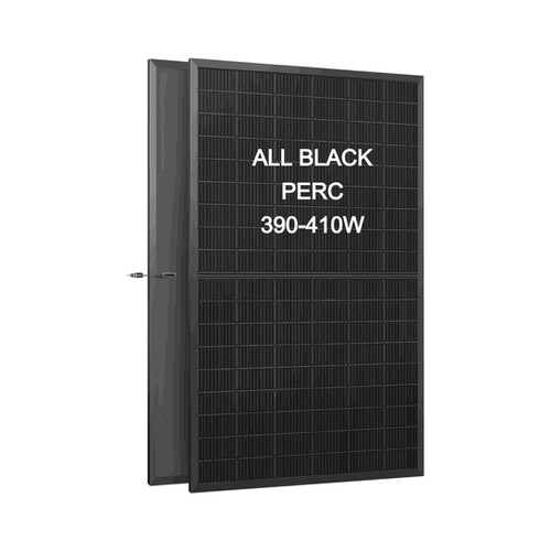 All Black PERC Solar PV Module 390W 400W 410W Solar Panel