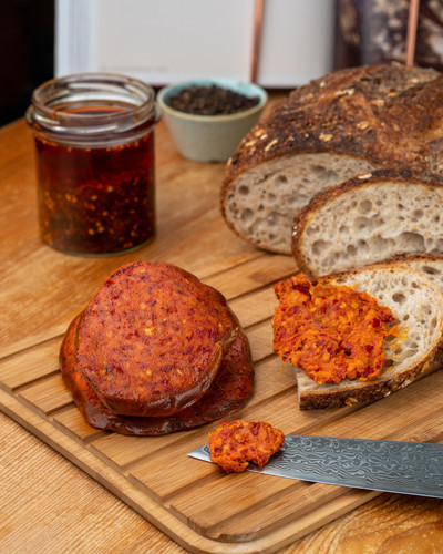 Nduja - spreadable spicy sausage -120 grams pack | Mercanti di Calabria