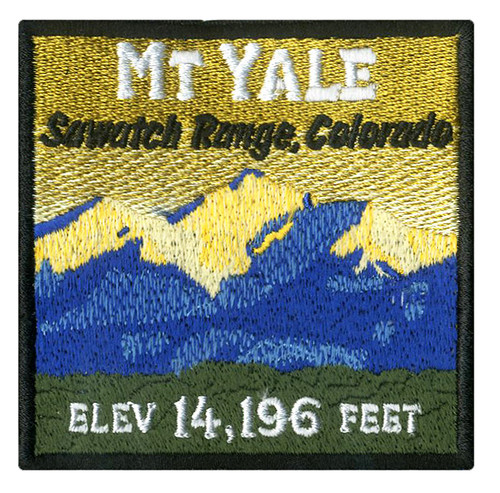 Mt. Yale Embroidered Patch | Swift River Gifts