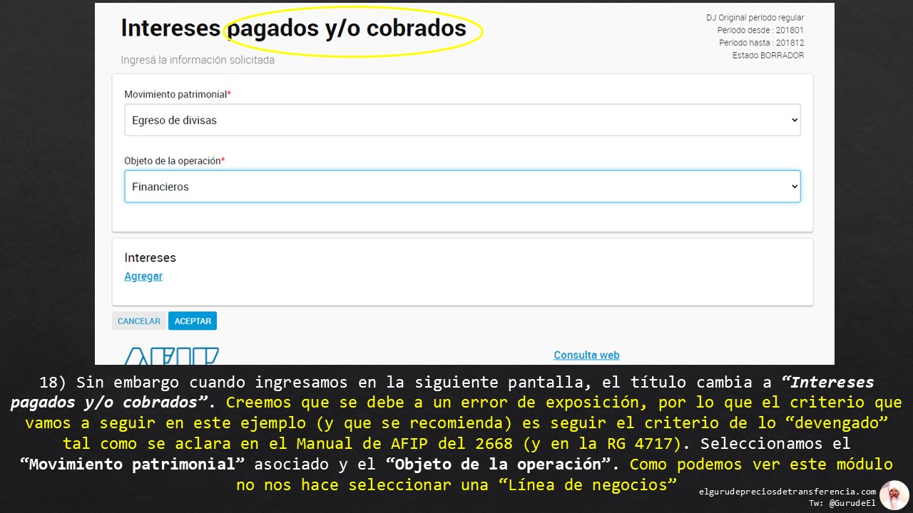 Paso a Paso - Formulario 2668 - Entrega 3 - Operaciones Financieras